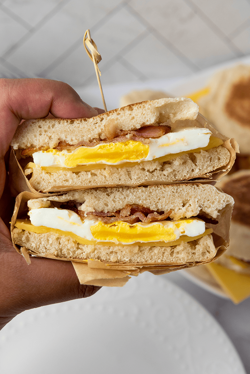 Make Ahead Freezer Breakfast Sandwiches - The Solo Spoon